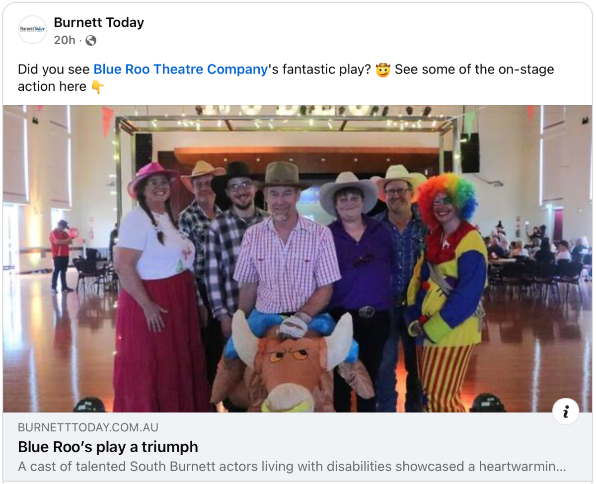 Thanks for your support “Burnett Today”